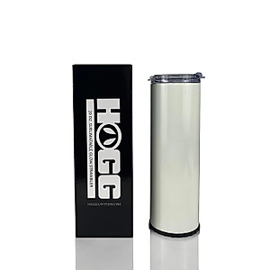 Hogg 20oz Sublimation Glow in the Dark Tumbler Case (25 Units) - Strawbler, Glow in the Dark Sublimation Tumblers 20 oz, Blank Tumblers in Bulk, Glows After Exposure to Light - Green Tumbler