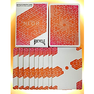 Bicycle Neon Blue Aurora Cardistry Deck (Not A Playable Deck)