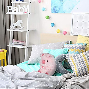 ArtCreativity Belly Buddy Pig, 7 Inch Plush Stuffed Pig, Super Soft and Cuddly Toy, Cute Nursery Décor, Best Gift for Baby Shower, Boys and Girls Ages 3+