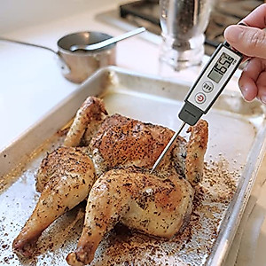 Lavatools PT09 4.5" Commercial Grade Digital Instant Read Meat Thermometer for Kitchen, Food Cooking, Grill, BBQ, Smoker, Candy, Home Brewing, and Oil Deep Frying