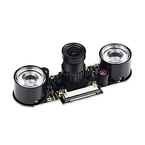 [RPi Camera (F)] Raspberry-pi Camera Module OV5647 sensor HD video Webcam 5MP 1080p Supports Night Vision for Raspberry Pi model B B+ A+ Pi 3 2 1 Development board module kit @XYGStudy