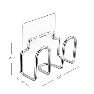 JINGWAYS Sponge Holder Sink Caddy for Kitchen Accessories, No Drilling Adhesive,Rustproof SUS304 Stainless Steel