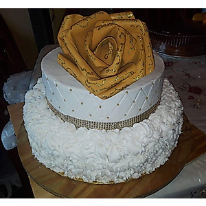 Cake Fondant Impression Mat Mold Diamond Quilted Grid Texture Embossed Lace Embossing Mat Cake Decorating Supplies for Cupcake Wedding Cake Decoration Tools(Set of 4）