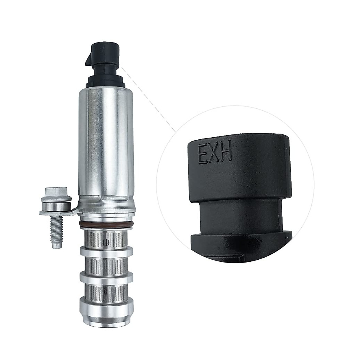 RLP VVT Solenoid Intake and Exhaust Camshaft Position Actuator Compatible with Buick Chevy Cobalt Malibu HHR Equinox Pontiac G5 G6 Saturn 2.0L 2.2L 2.4L Replaces 12655420 12655421