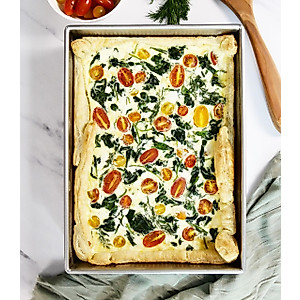 USA Pan Bakeware Rectangular Cake Pan, 9 x 13 inch, Nonstick & Quick Release Coating, Made in the USA from Aluminized Steel