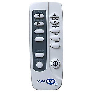 YING RAY Replacement for Frigidaire Window Air Conditioner Remote Control Listed in The Picture (1PC)