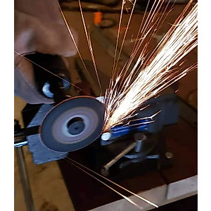 WA 12PACK - 3"x.045"x3/8" Thin Cut Off Disc, Die Grinder Tool Accessories Cutting Wheel and Mounting Mandrel Kit, 3 inch Cutoff 3/8 in Arbor for Metal, Steel, Stainless, Wood (12 Discs + 1 Mandrel)