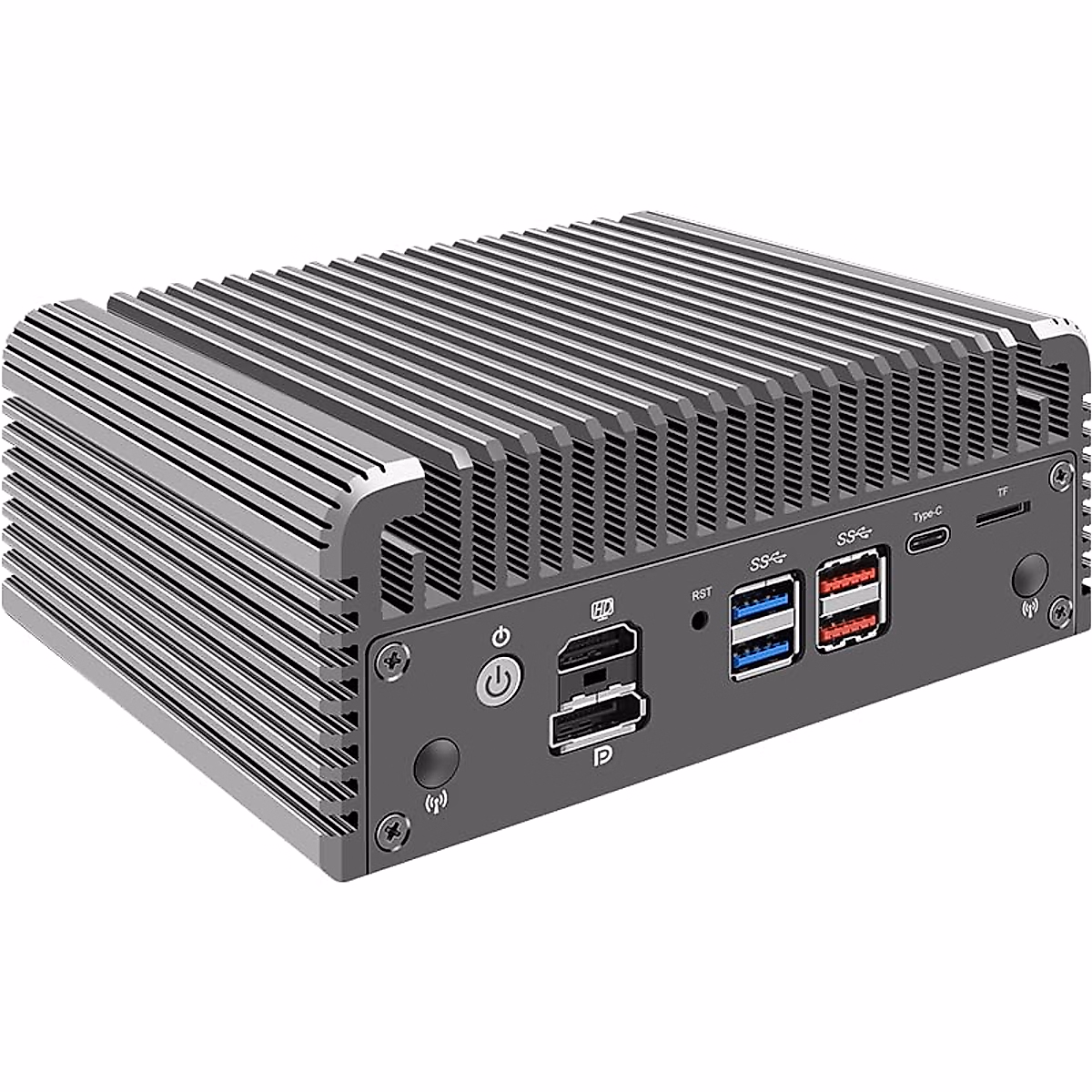 CWWK 12th Gen Alder Lake 2.5G Soft Router Intel i7-1265U 6X Intel i226-V Fanless Mini PC Firewall Appliance Proxmox (Barebone)