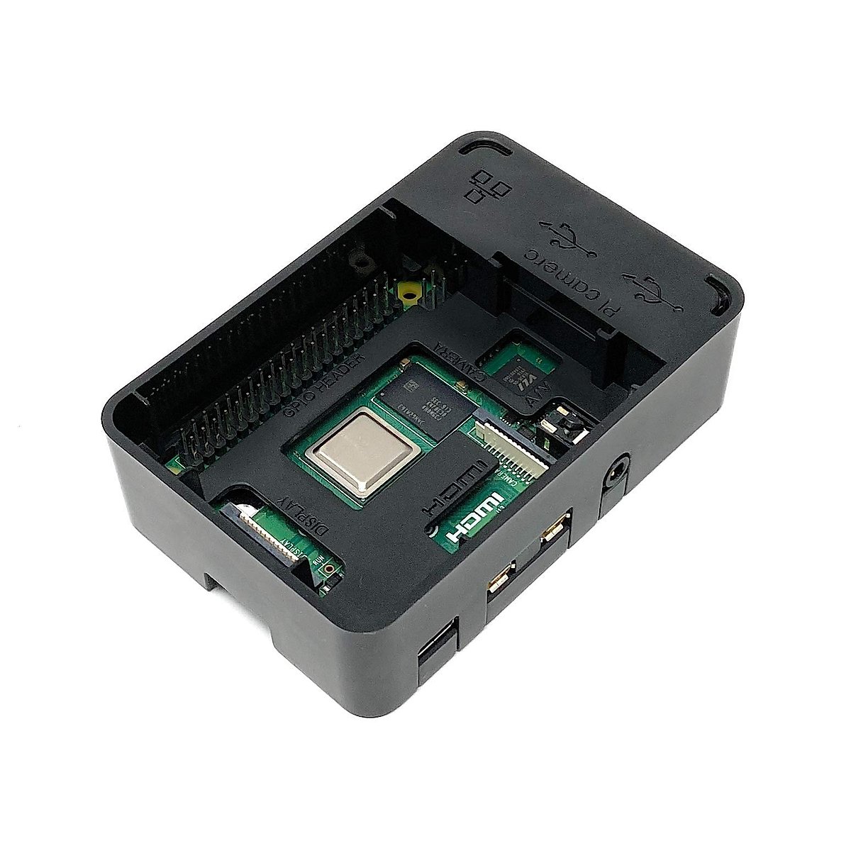 iPhoenix Raspberry Pi 4 B (Model B) Case (Black)
