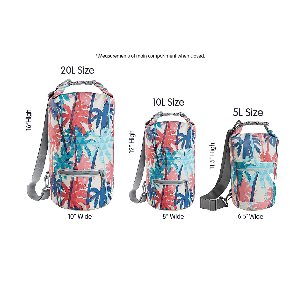 Skog Å Kust DrySak Waterproof Dry Bag | 10L Palm