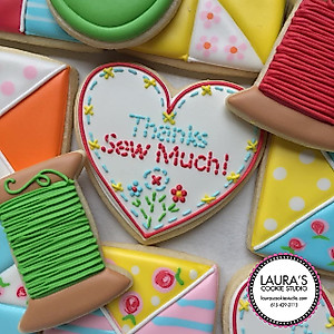 Spool of Thread 3 Inch Cookie Cutter from The Cookie Cutter Shop – Tin Plated Steel Cookie Cutter