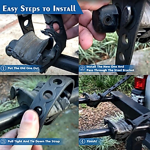 Bike Rack Strap, Bike Wheel Stabilizer Straps, Replacement Rubber Straps Accessory Strap Kit, Adjustable, Bicycle Wheel Stabilizer Straps 4 Pack Compatible with Thule 534