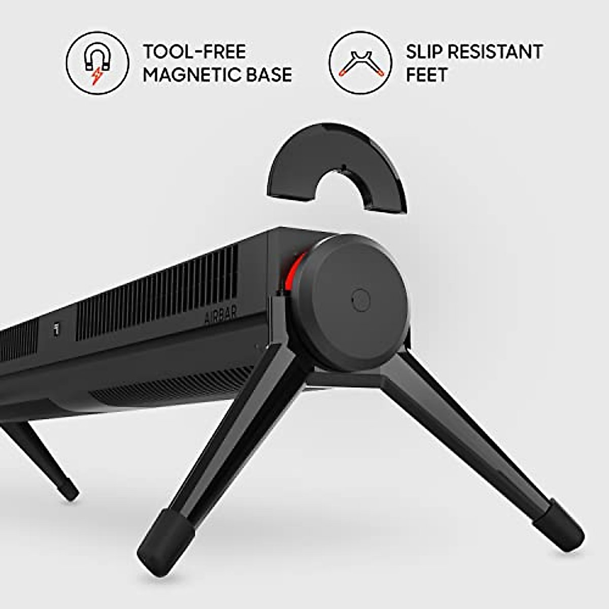 Sharper Image AXIS 32 Airbar Tower Fan with Remote Control