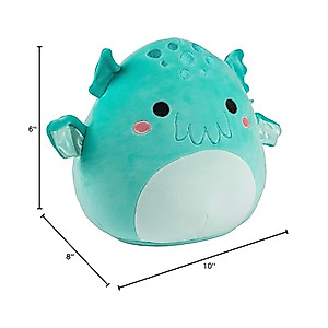 Squishmallows Original 10-Inch Theotto The Blue Cthulhu - Official Jazwares Easter Plush - Collectible Soft & Squishy Stuffed Animal Toy - Add to Your Squad - Gift for Kids, Girls & Boys