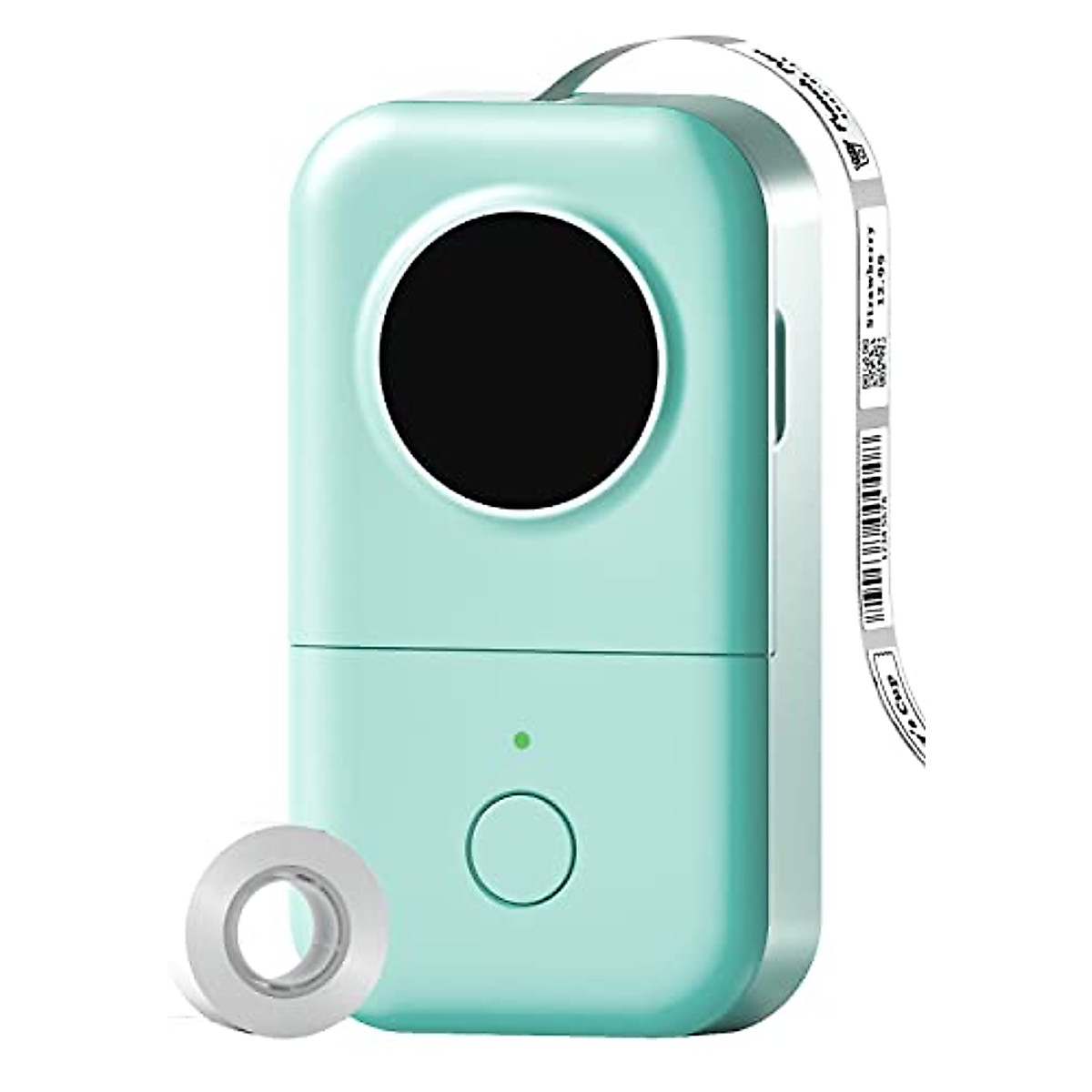 Label Makers - D30 Mini Label Maker Machine, Inkless Bluetooth Label Printer, Thermal Sticker Maker Machine for Kitchen, File, Cable, Clothes, Price, Jewelry, Medicine, Barcode, Green