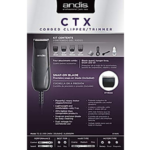 Andis Ctx Corded High Speed Clipper/Trimmer, 1 count