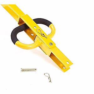 Gorilla Carts GOR1400-COM Steel Utility Cart, Heavy-Duty Convertible 2-in-1 Handle and Removable Sides, 12 cu ft, 1400 lb Capacity, Black