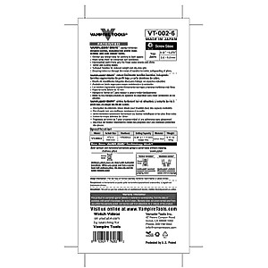 VAMPLIERS BRUTE 6.25" Stripped Screw Extraction Pliers. High Carbon Steel with Black Oxide Finish. Remove any Stripped/Damaged/Stuck Screws & Stubborn Fasteners. Made in Japan: VT-002-6