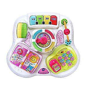 VTech Sit-To-Stand Learn and Discover Table, Pink