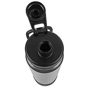 ThermoFlask Double Wall Vacuum Insulated Stainless Steel Water Bottle, 24 Ounce, 2-Pack, FireCracker/Shadow