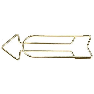 Zerodis 12Pcs Paper Clip Bookmark,Metal Stationery Clip for Office School Stationery Document