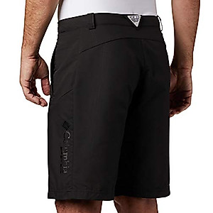 Columbia Men's M PFG Buoy Water Short, Black, 38x8
