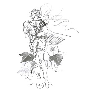 Faber-Castell - Castell 9000 Art Set Pencil (Pack of 6), Green