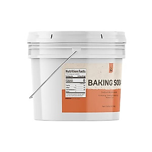 Pure Original Ingredients Baking Soda (1 Gallon) Aluminum Free, Cooking, Baking, Cleaning & More