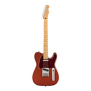 Fender 6 String Solid-Body Electric Guitar, with 2-Year Warranty, Right, Aged Candy Apple Red (0147332370)