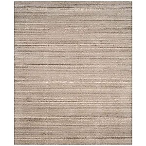 SAFAVIEH Himalaya Collection Area Rug - 8' x 10', Stone, Handmade Wool, Ideal for High Traffic Areas in Living Room, Bedroom (HIM820A)