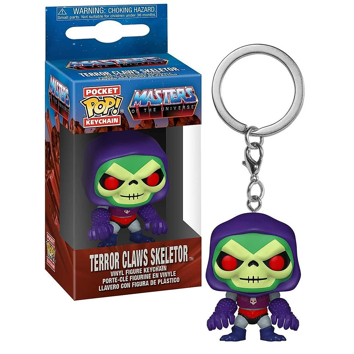 Funko Pop! Keychain: Masters of The Universe - Skeletor with Terror Claws