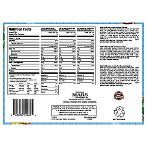 M&M'S Peanut, Peanut Butter & Milk Chocolate Variety Pack Full Size Milk Chocolate Candy Assortment, 30.58 oz 18 ct