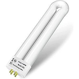 ZFITEI Bug Zapper Light Bulb Replacement for Most 15W Bug Zapper with 4-Pin Base, U-Shaped Bug Zapper Replacement Bulb,1 Pack