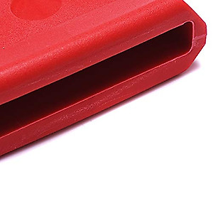 Jam Block, Plastic Musical Percussion Block, Latin Drum Instrument, Red