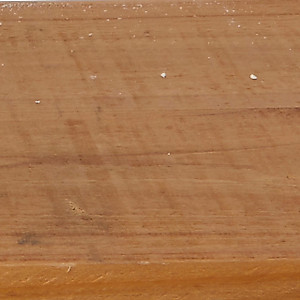 CosmoLiving by Cosmopolitan Wood 2 Shelves Wall Shelf with Faux Leather Straps, Set of 2 24", 32"W, Brown