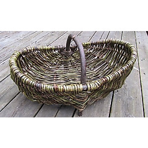 Nutley's Rustic Large Willow Vegetable Trug Basket