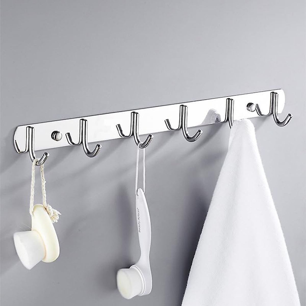THTAJ 2 Pack Jacket Hanger Wall Mount, Closet Hooks Wall Mount，Wall Hooks for Hanging,Jacket Hooks Wall Mount，Clothing Hooks Wall Mount，Hanging Coat Rack ，Coat Hooks for Wall， Coat Rack Wall Mount