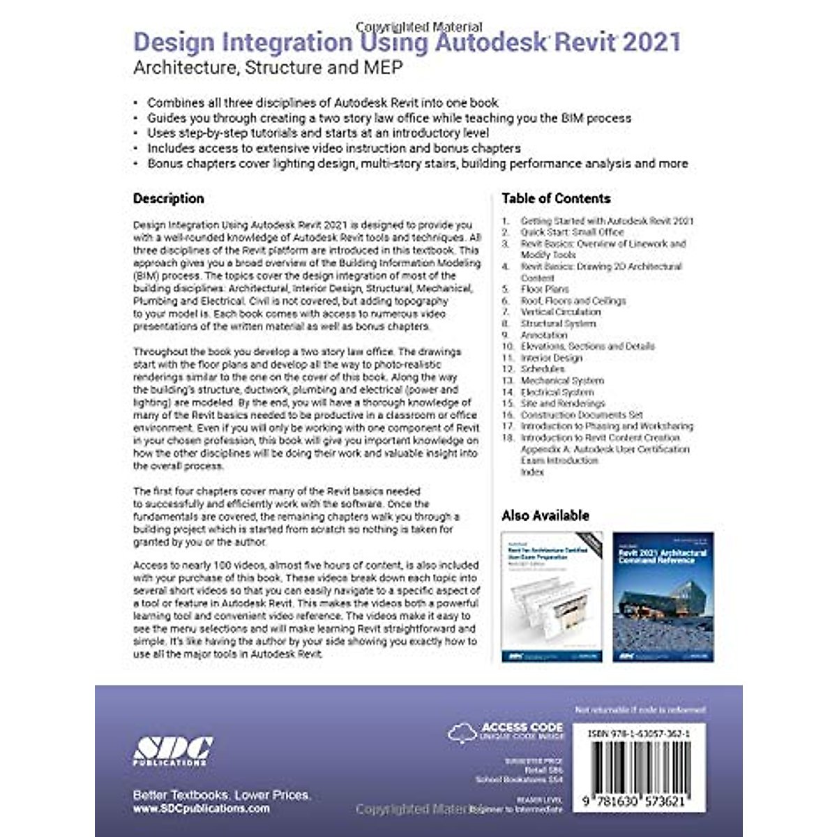 Design Integration Using Autodesk Revit 2021