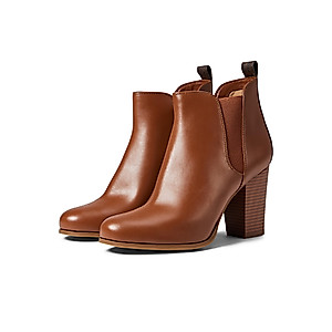 Michael Kors Evaline Heeled Bootie Luggage 7 M