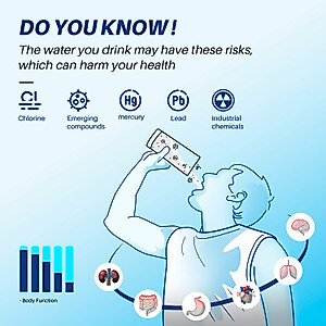 GOLDEN ICEPURE MWF Replacement for GE SmartWater FMG-1, WFC1201, MWFA, MWFP, PF8, RWF1060, Kenmore 469991, GWF, GWFA, RWF0600A, GSE25GSHECSS, 197D6321P006 Refrigerator 1PACK
