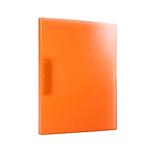 Filexec 6192, Clamp Binder, Frosted, Set of 6, 6 Assorted Colors Blueberry, Strawberry, Grape, Lime, Lemon, Tangerine (50028-6192)