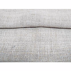 Hemp Handwoven Fabric by Planet Green-400 GSM Natural Color, Handloom Hemp Fabric, Sustainable Himalayan Hemp Fabric, Bulk Price, Width 75 cm and Length 1 Meter
