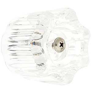 Pfister 9400860 Classic Round Acrylic Faucet Handle, 1 Count (Pack of 1), Clear