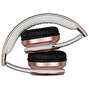 iLive Bluetooth Wireless Headphones, Built-in Microphone, Rose Gold (IAHB239RGD)