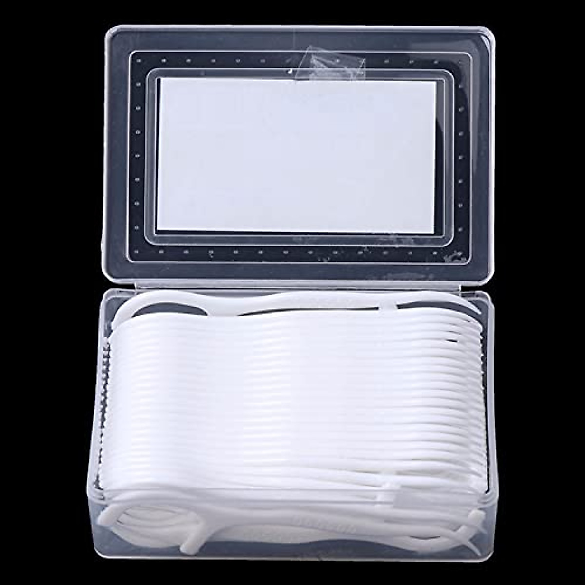 Flossers,Dental Floss,Floss Picks,Dental Floss Picks,YIMART 200pcs Dental Floss Flosser Picks Toothpicks Teeth Stick Tooth Cleaning Interdental Brush Dental Floss Pick Oral Hygiene Care (200 Count)