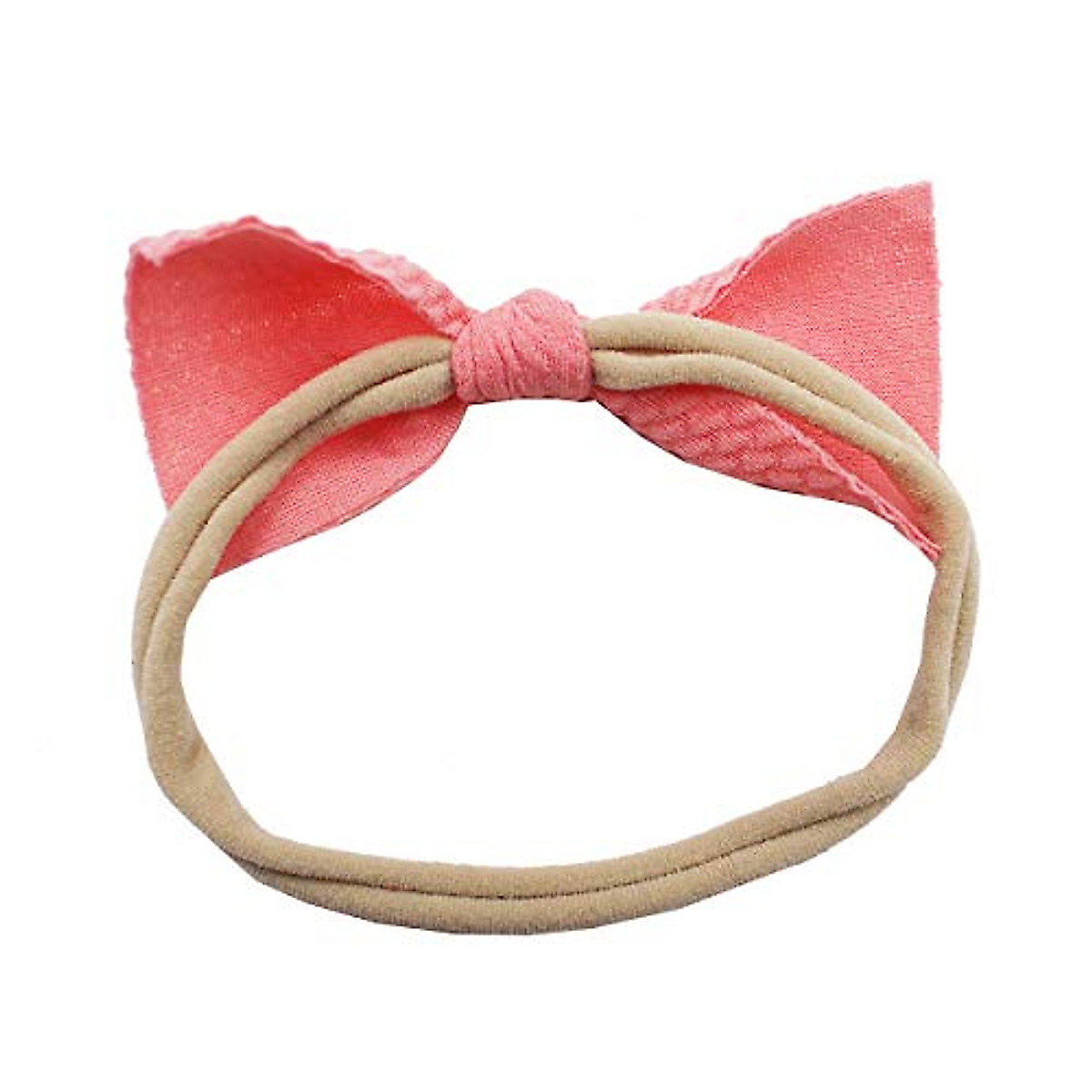 CellElection 30PCS Baby Nylon Headbands 3.75Inch Hair Bows Soft Nylon Hair Bands Hair Accessories for Baby Girls Newborns Infants Toddlers