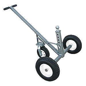 Tow Tuff TMD-800C Adjustable Trailer Dolly with Caster Wheels, Standard, Gray