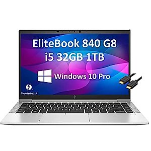 HP EliteBook 845 (14" FHD, AMD Ryzen 5, 16GB RAM, 512GB SSD,