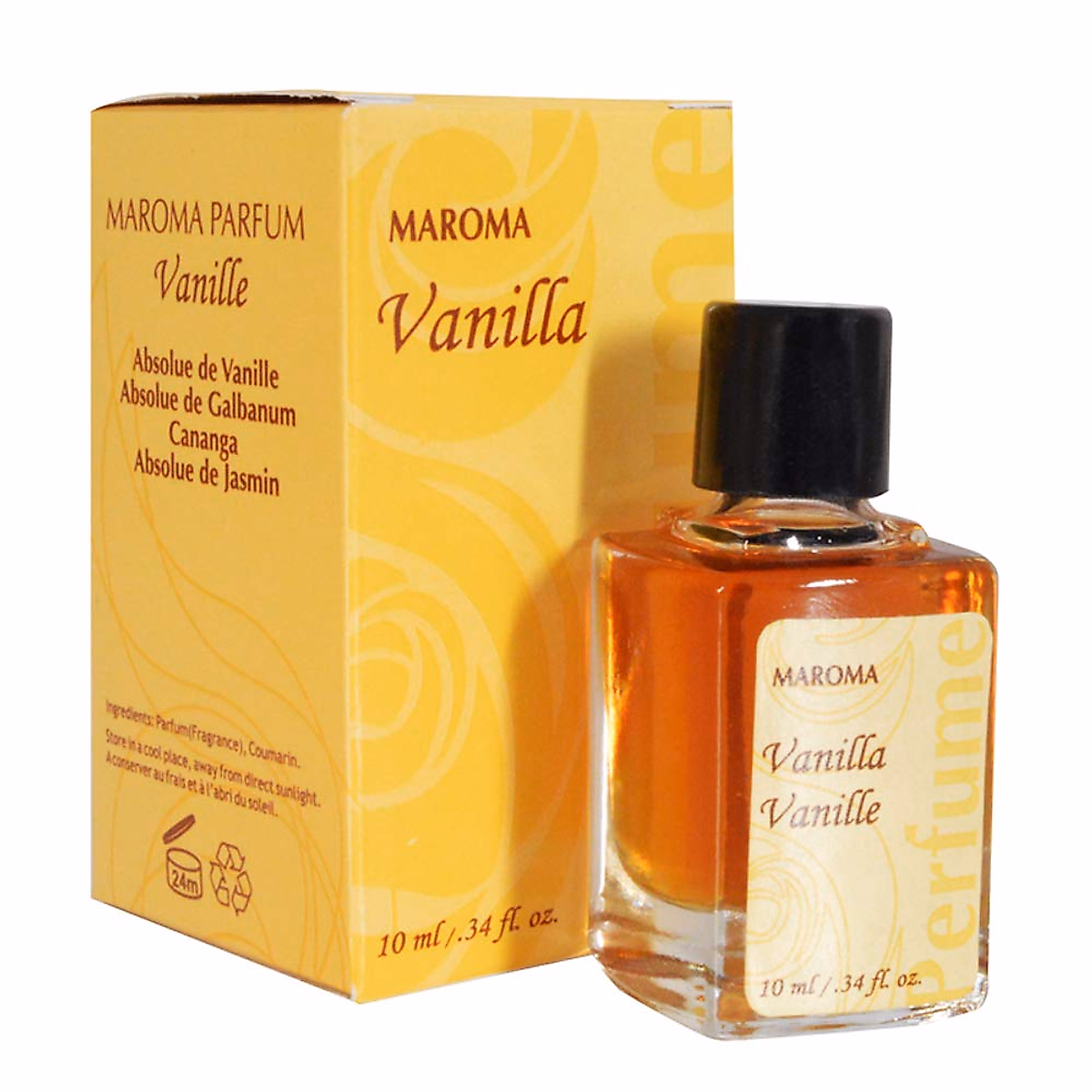 Maroma Fragrance, Vanilla, .34 Fluid Ounce