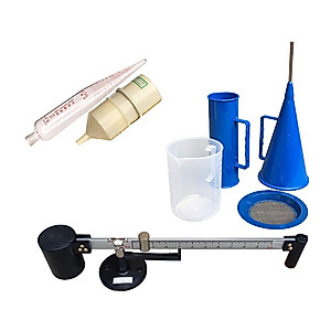GLTL Slurry Test Kit,Mud Hydrometer,Mud Viscometer,Marsh Funnel and Viscosity Cup